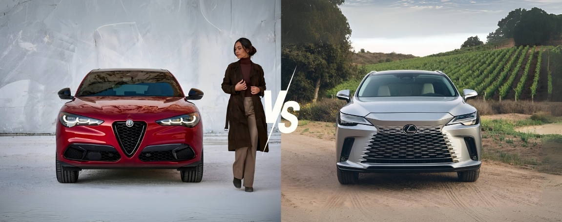 2025 Alfa Romeo Stelvio vs 2025 Lexus RX 350 in Ottawa, ON - Alfa Romeo ...